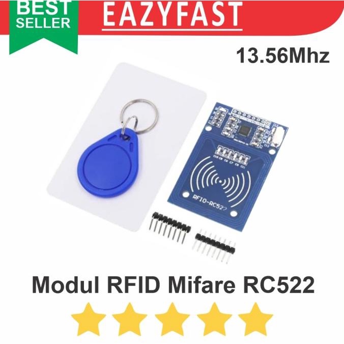 Jual Mifare RC522 Sensor RFID Reader/Writer Module Arduino Raspberry Pi efst90 Segera Dapatkan ...