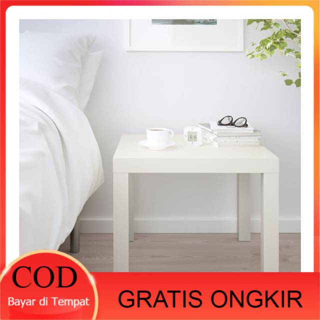 Jual Meja Sudut Meja Tamu Persegi ukuran 55cm Asli | Shopee Indonesia