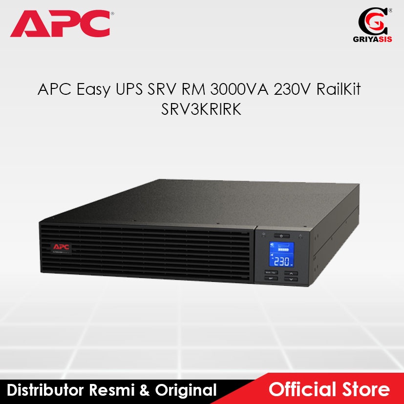 Jual APC Easy UPS SRV RM 3000VA 230V RailKit SRV3KRIRK | Shopee Indonesia