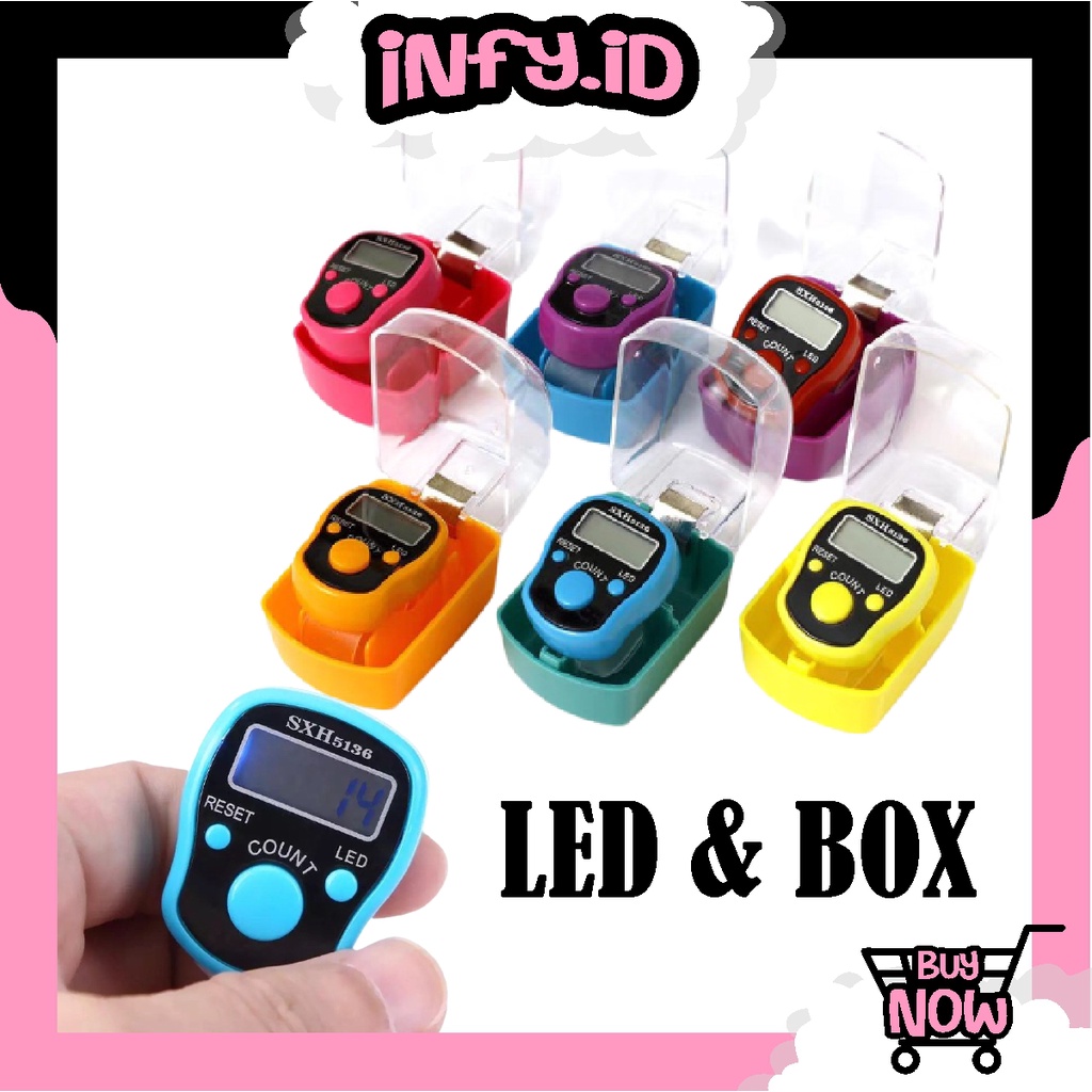 Jual INFY - Alat Hitung Digital LED / Tasbih Digital / Tasbih Mini ...