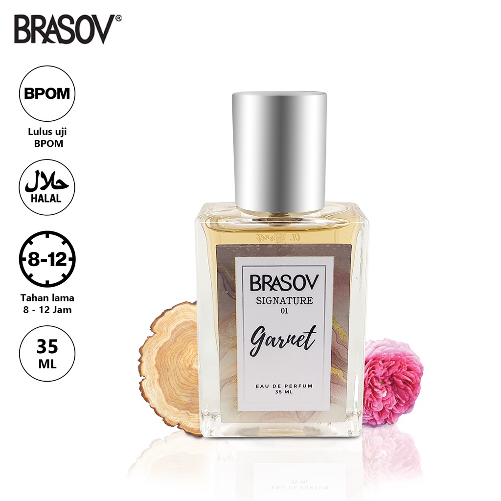 Jual Brasov EDP Eau De Perfume Signature Parfum 35ml | Shopee Indonesia