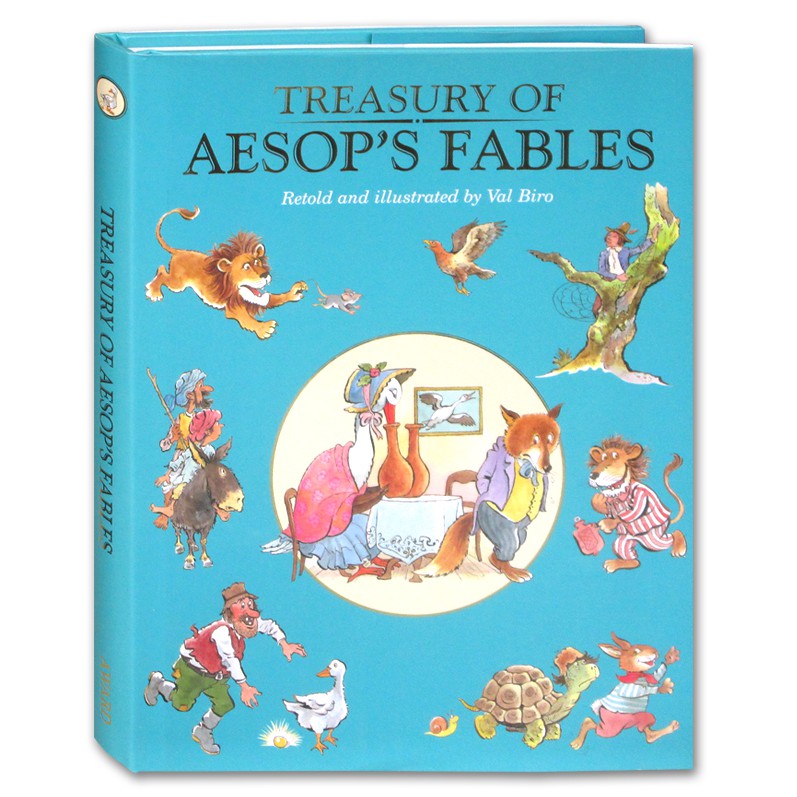 Jual Treasury of Aesop's Fables Story Book (Retold and Illustrated by ...