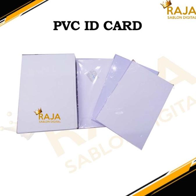 Jual Bahan ID Card / PVC / Kertas ID Card Putih | Shopee Indonesia