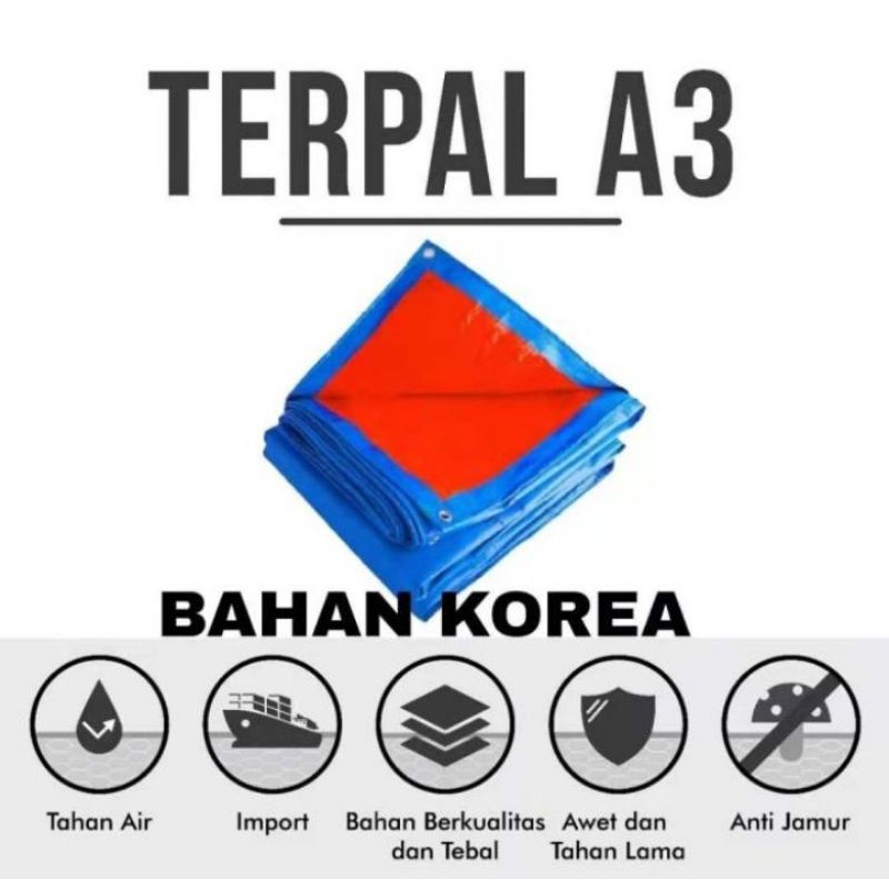 Jual Terpal Plastik A3 Ukuran Bebas | Shopee Indonesia