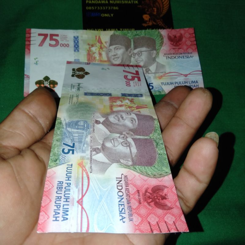 Jual upk 75 rupiah 4 lembar | Shopee Indonesia