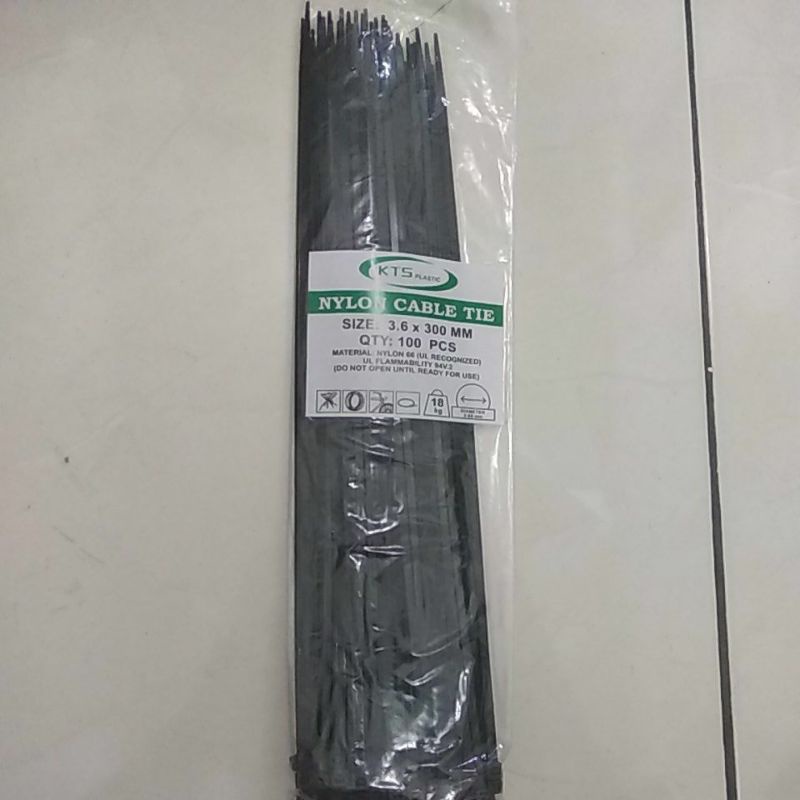 Jual Kabel Ties / Insulock / Insulok / Cable Ties 3.6 x 300mm 30cm ...