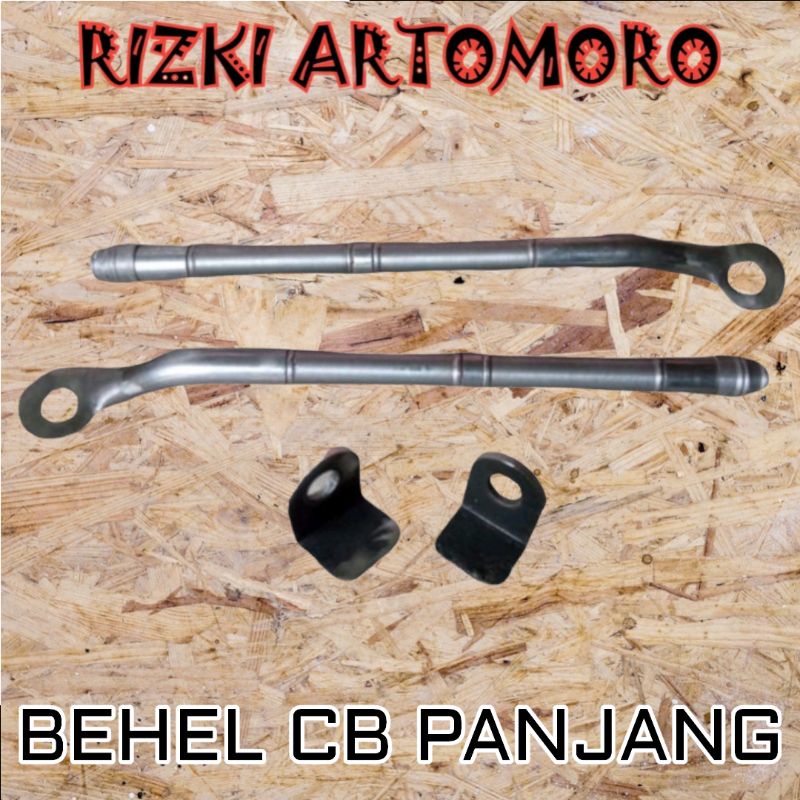 Jual Begel behel cb 100 racing panjang super tebal besi utuh | Shopee ...