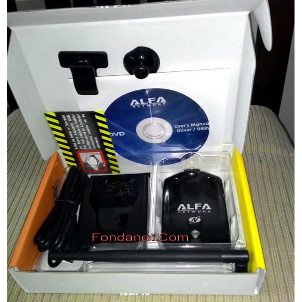 Jual Alfa Awus036Nha, Sensitif Usb Wifi Dgn Chipset Atheros | Shopee ...