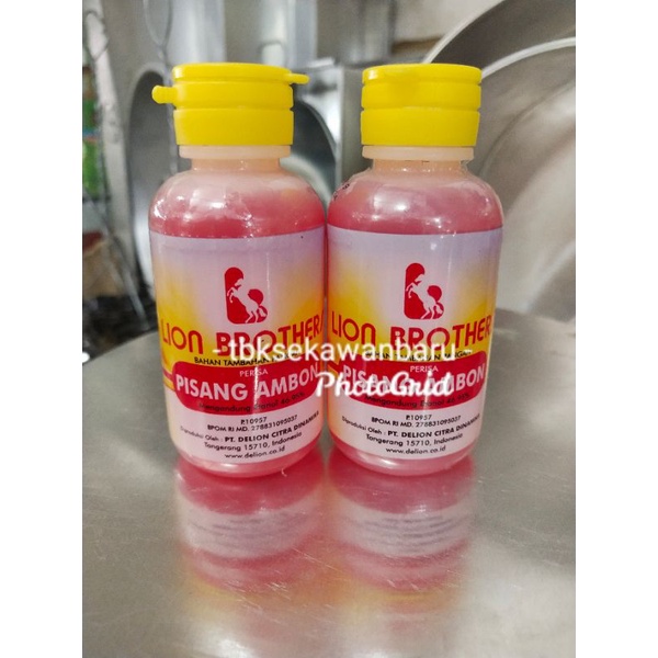 Jual Perasa Lion Brothers 60ml (PISANG AMBON) | Shopee Indonesia