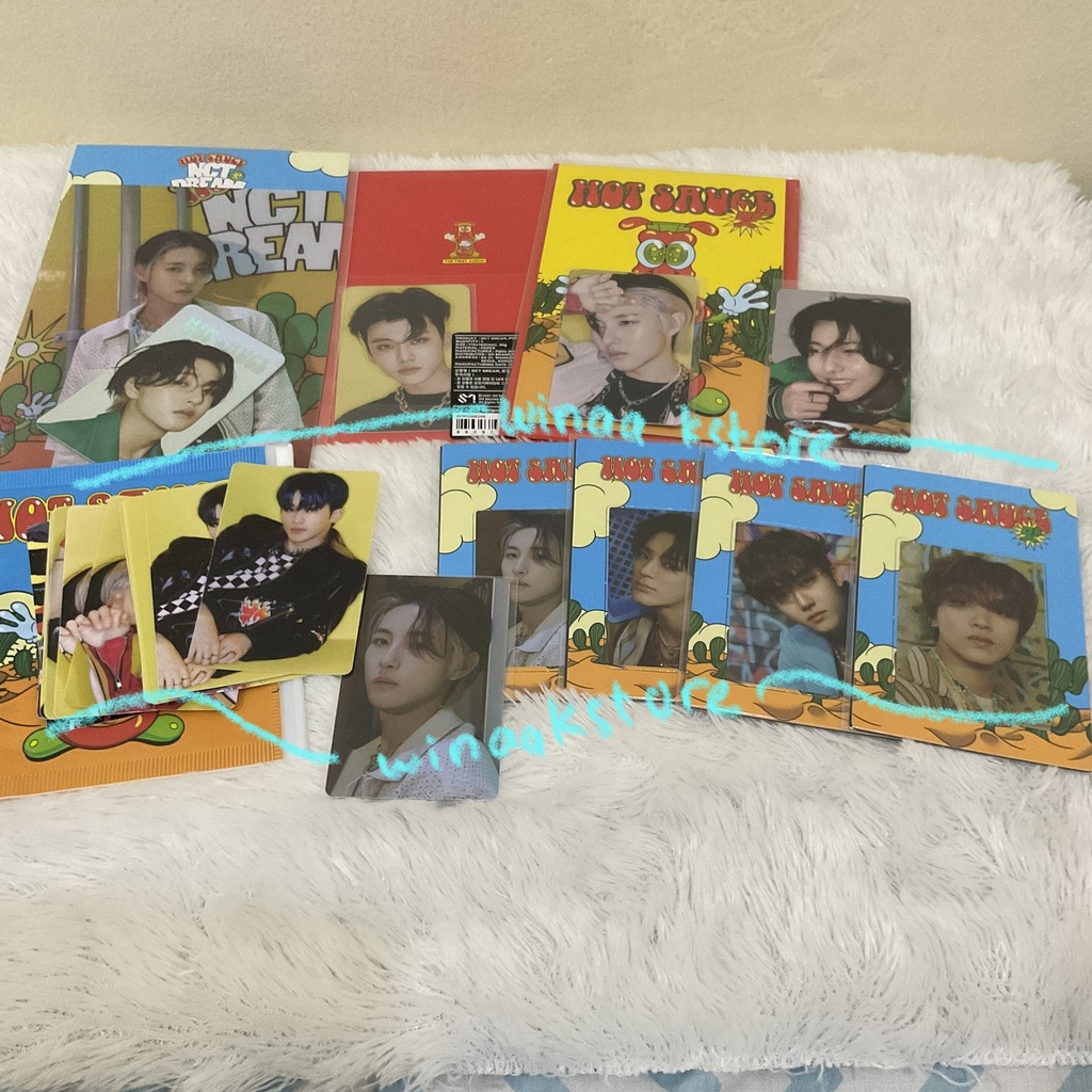 Jual NCT DREAM Hot Sauce Merch Pop up card Binder Standee Holo Photo ...