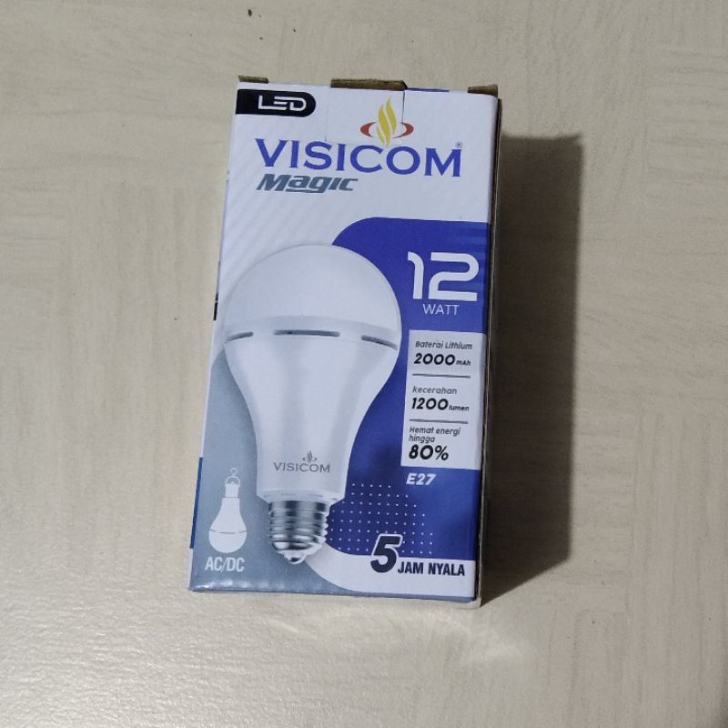 Jual lampu LED emergency Visicom 12W | Shopee Indonesia