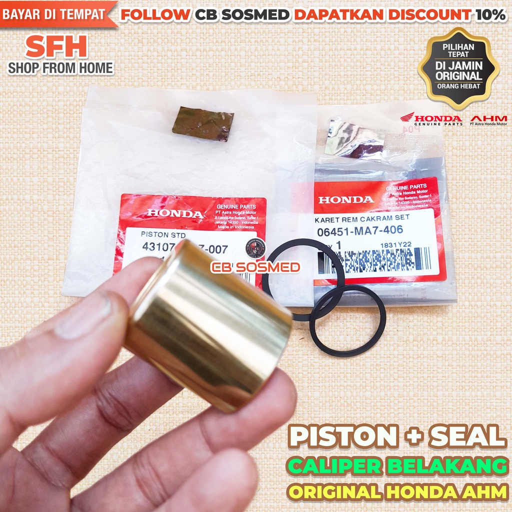 Jual Piston Kaliper Rem Belakang Tiger Revolution Oring Seal Kaliper Rem Belakang Tiger Revo ...