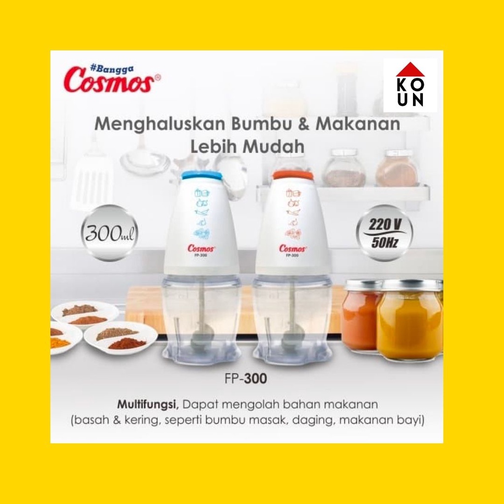 Jual Blender Cosmos FP 300 / Cosmos FP300 / FP-300 / FP 300 Food ...