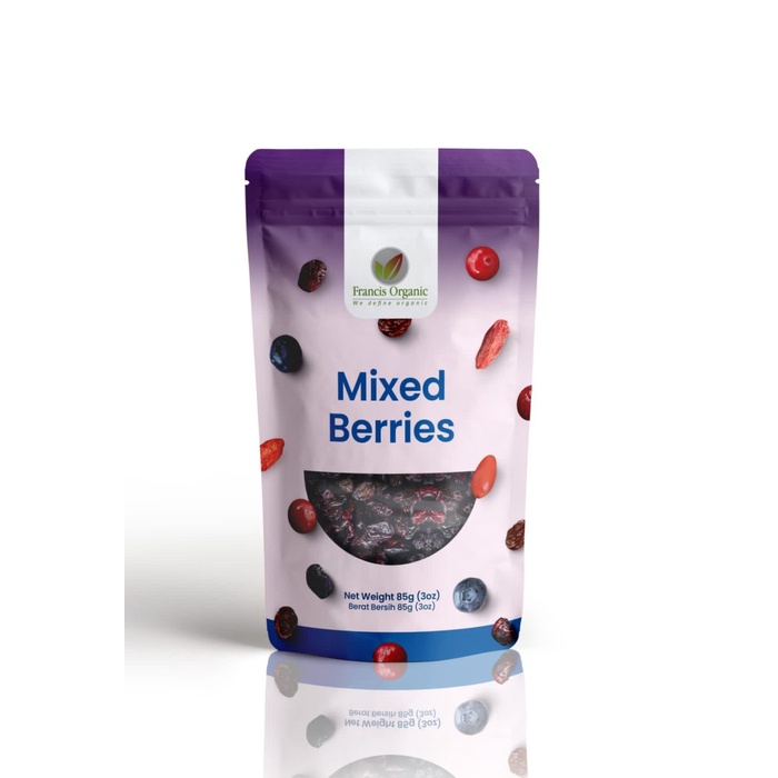 Jual Mixed Dried Berries ( 4 in 1 | 4 macam berry kering ) | Shopee ...