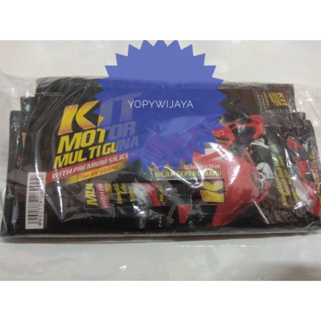Jual KIT MULTIGUNA SACHET PENGGILAP BODY KIT MOTOR MULTIGUNA SILICONE ...