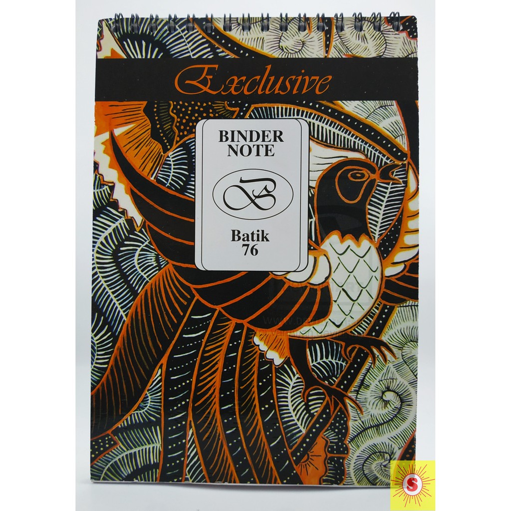 Jual BUKU BINDER NOTES SPIRAL (A5) BATIK EXCLUSIVE AP-076 | Shopee ...