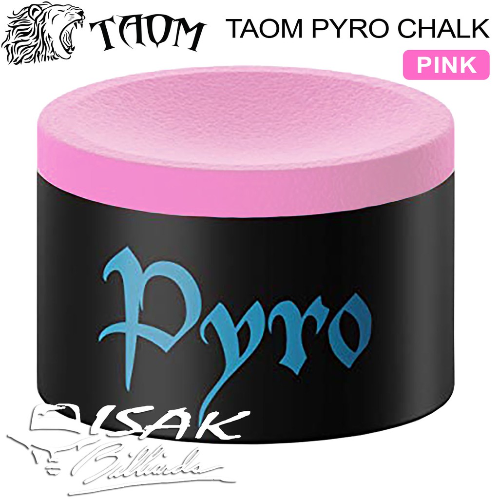 Jual Taom Pyro Chalk Pink Edition - Kapur Biliar Billiard Chalks Asli ...