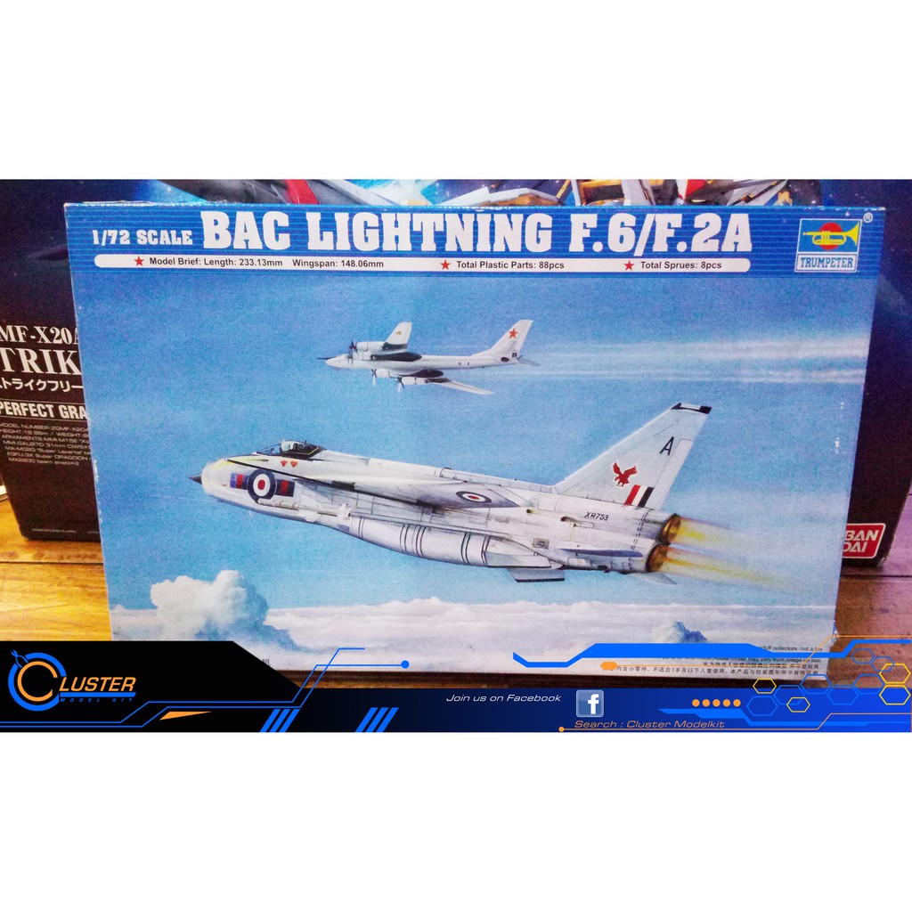 Jual Scale 1/72 Bac Lightning F6/F2A | Shopee Indonesia