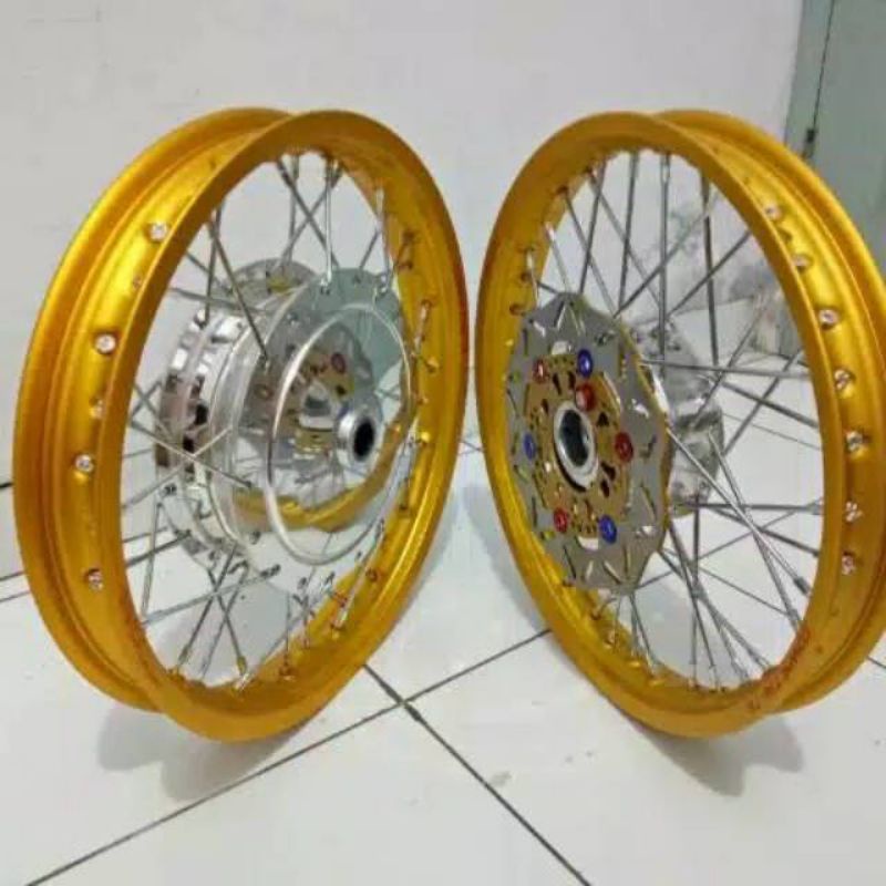 Jual Sepaket Velg Rossi Ring 14 140 160 Buat Honda Pcx Lokal 150 L ...