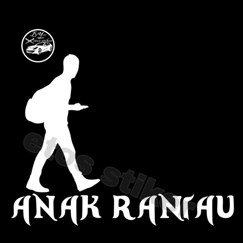 Jual Stiker ANAK RANTAU Stiker Minang Stiker Cutting Tulisan | Shopee ...