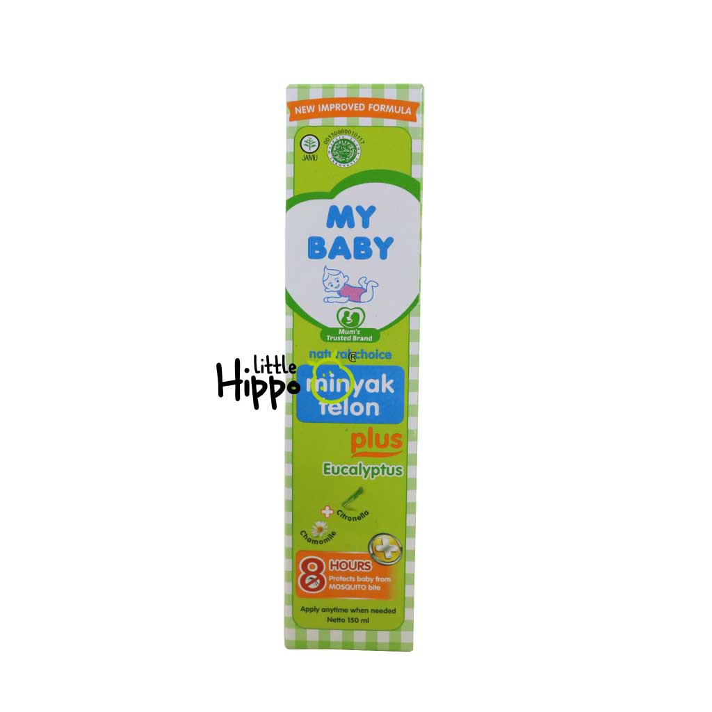 Jual My Baby Minyak Telon Plus 8Jam 145ml Mybaby Minyak Telon Minyak ...