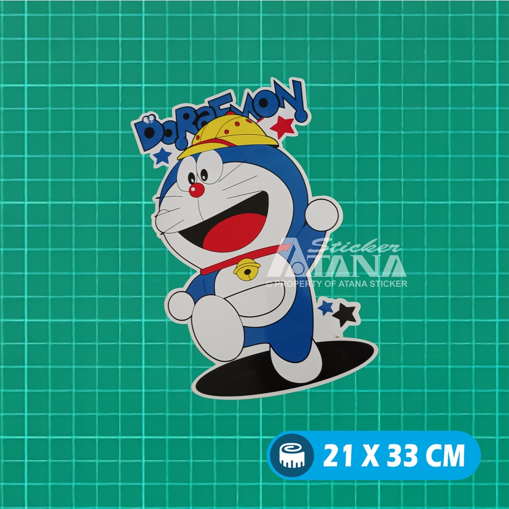 Jual Stiker Printing Doraemon Sticker Sablon Jumbo Besar Vinyl Graftac ...