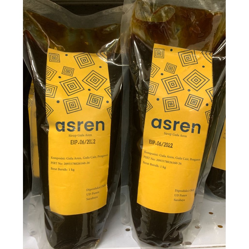 Jual Gula Aren Cair/ Brown Sugar ASREN 1KG | Shopee Indonesia
