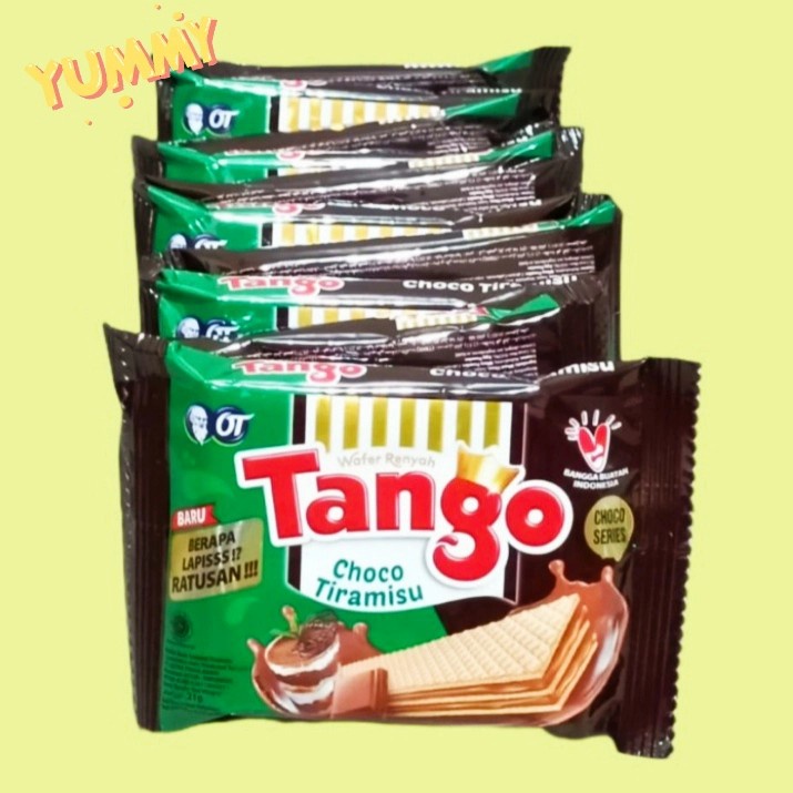 Jual Tango Wafer Tiramisu Tanggo Renceng Isi 10 Bks Shopee Indonesia