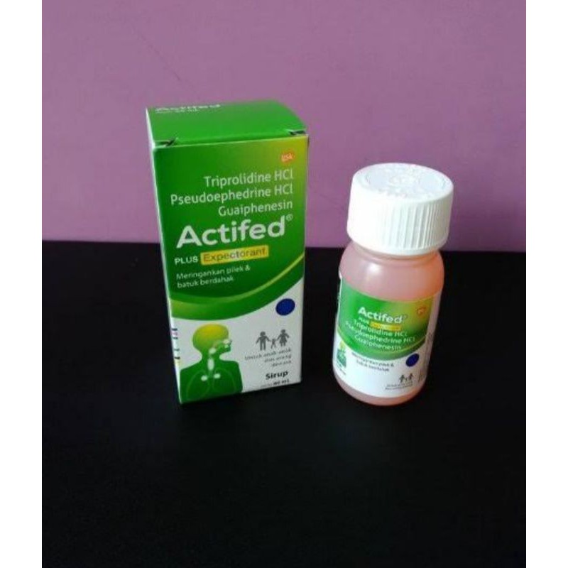 Jual ACTIFED EXP SYR HIJAU 60ML | Shopee Indonesia