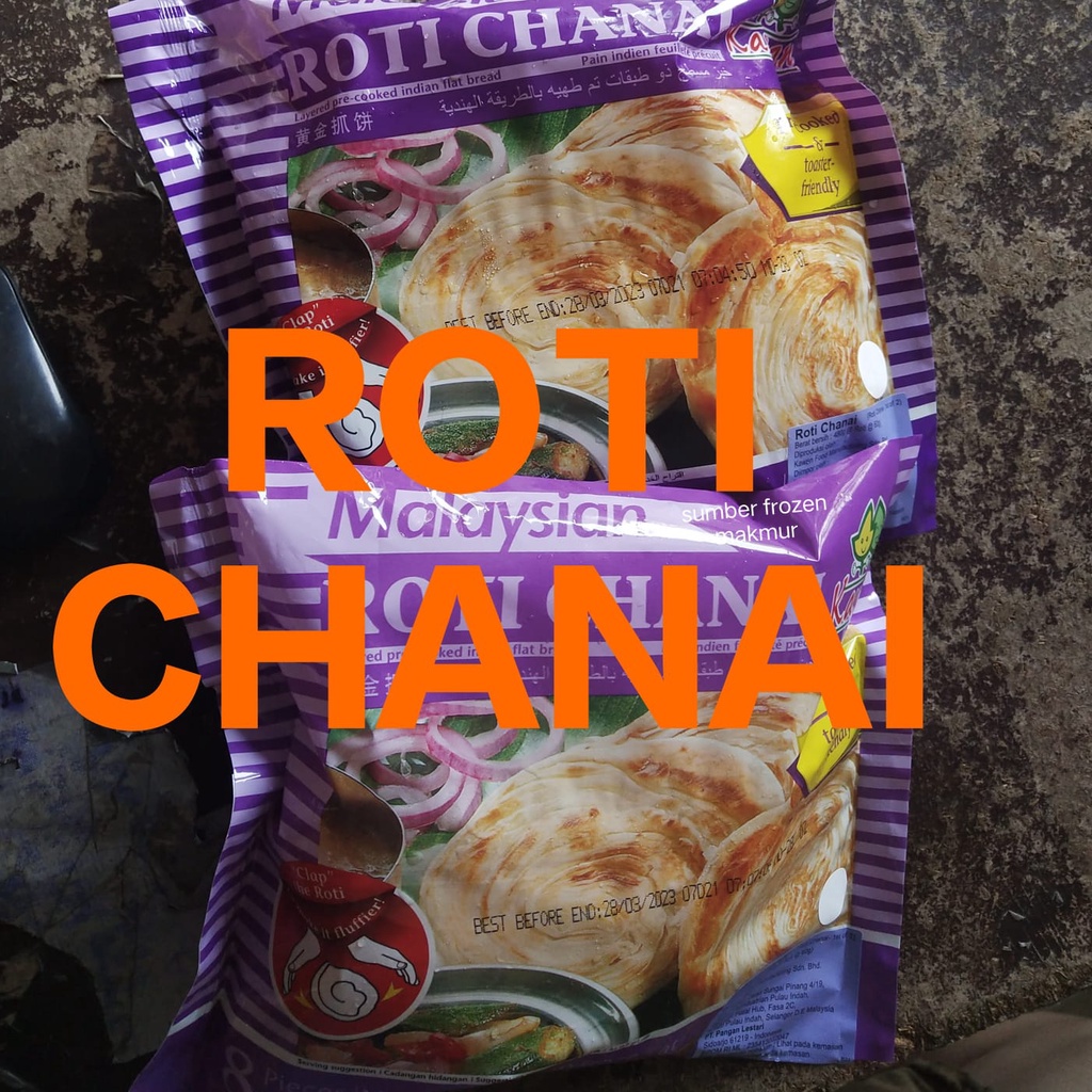 Jual roti chanai kawan 480 sumber frozen makmur | Shopee Indonesia