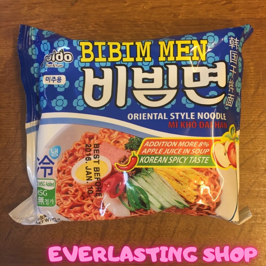 Jual Paldo Bibim Men Bibimmen Instant Oriental Bibimmyun Bibimmyeon ...