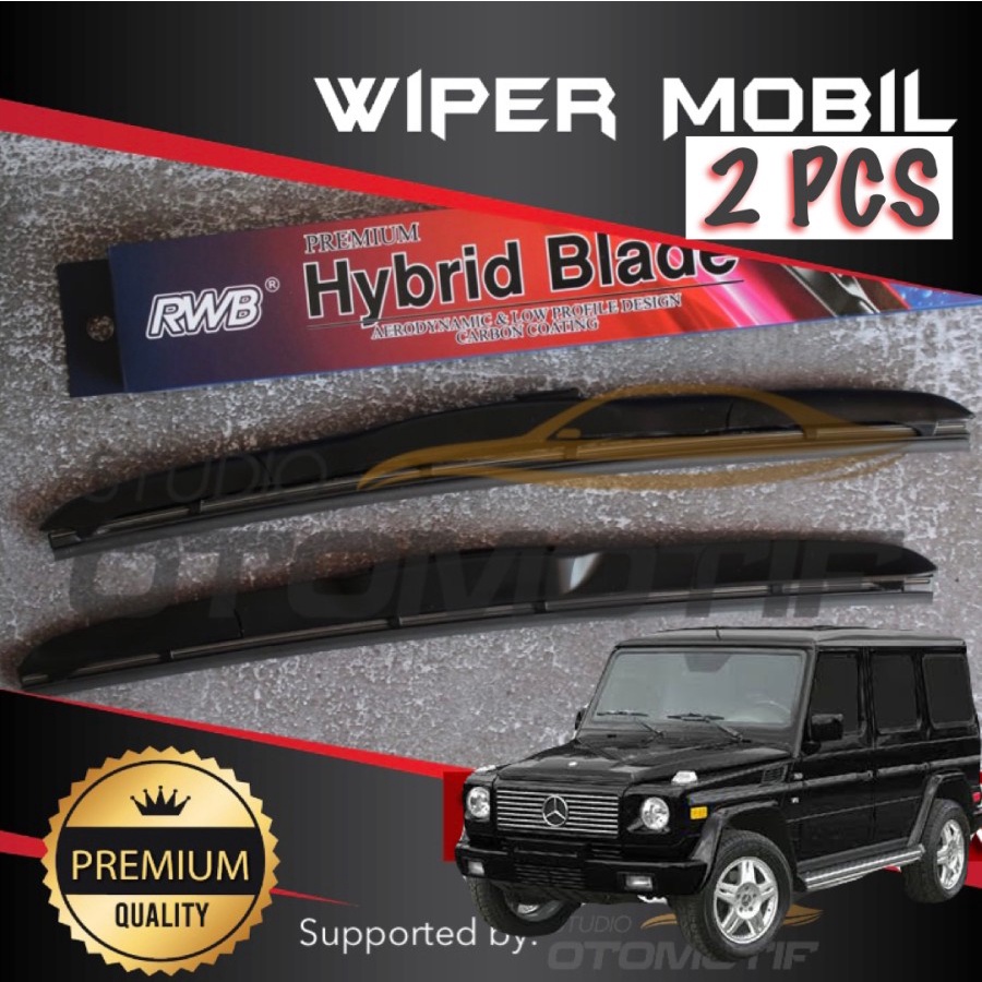 Jual WIPER MERCEDES BENZ G CLASS W460 W461 W463 HYBRID GRAPHITE RWB 2 ...