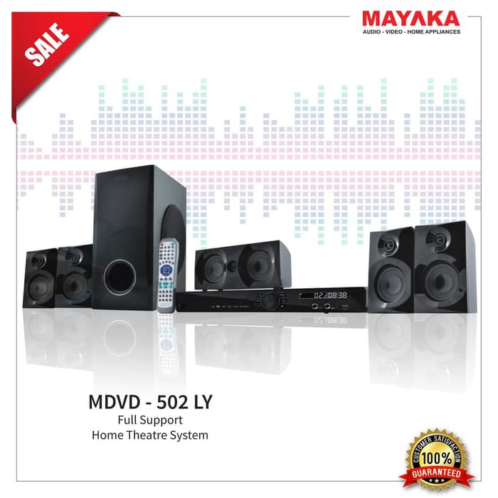 Jual Mayaka Speaker MDVD 502LY M1 | Shopee Indonesia
