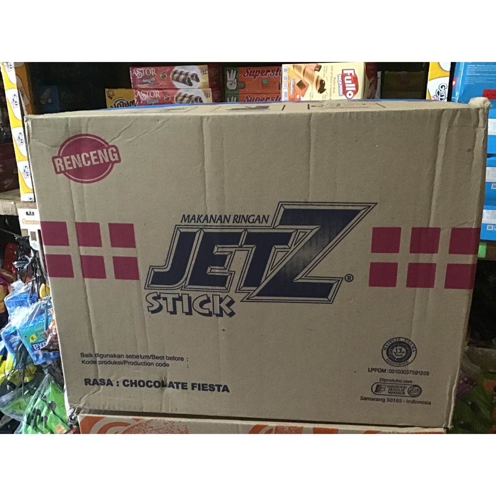 Jual PERDUS Jetz Coklat 18gr Perdus isi 60 bks | Shopee Indonesia