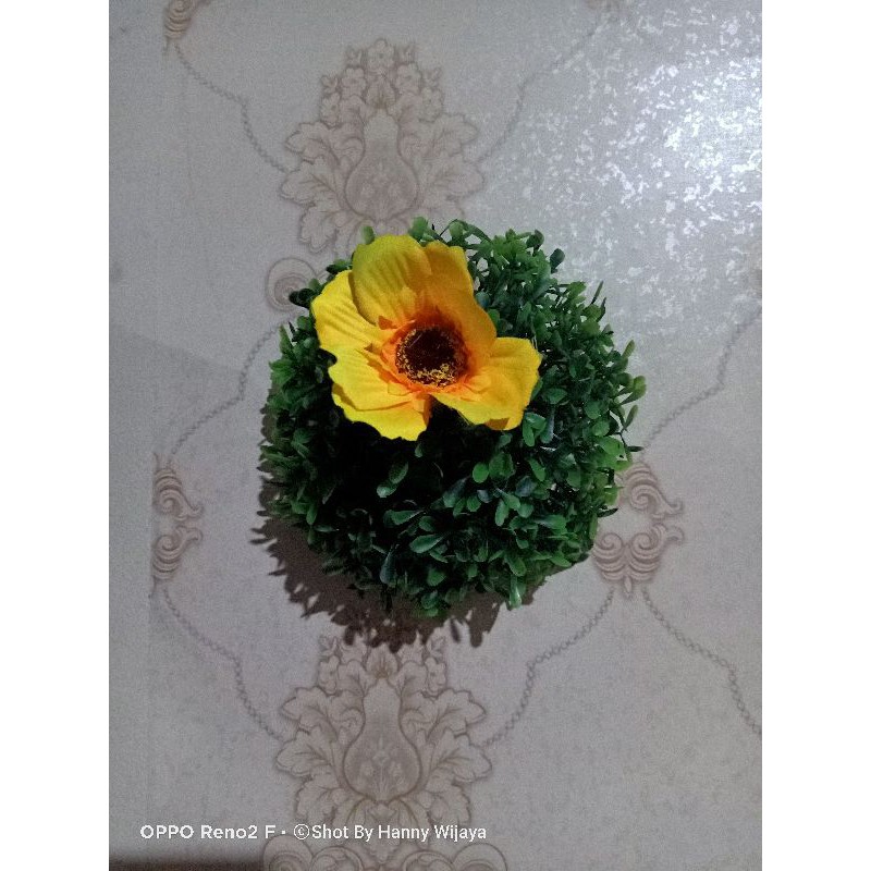 Jual bunga plastik tempel dinding | Shopee Indonesia