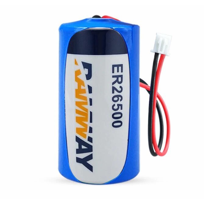 Jual Battery Baterai Lithium Ramway PLC ER26500 3.6V C 9Ah Cable Kabel ...