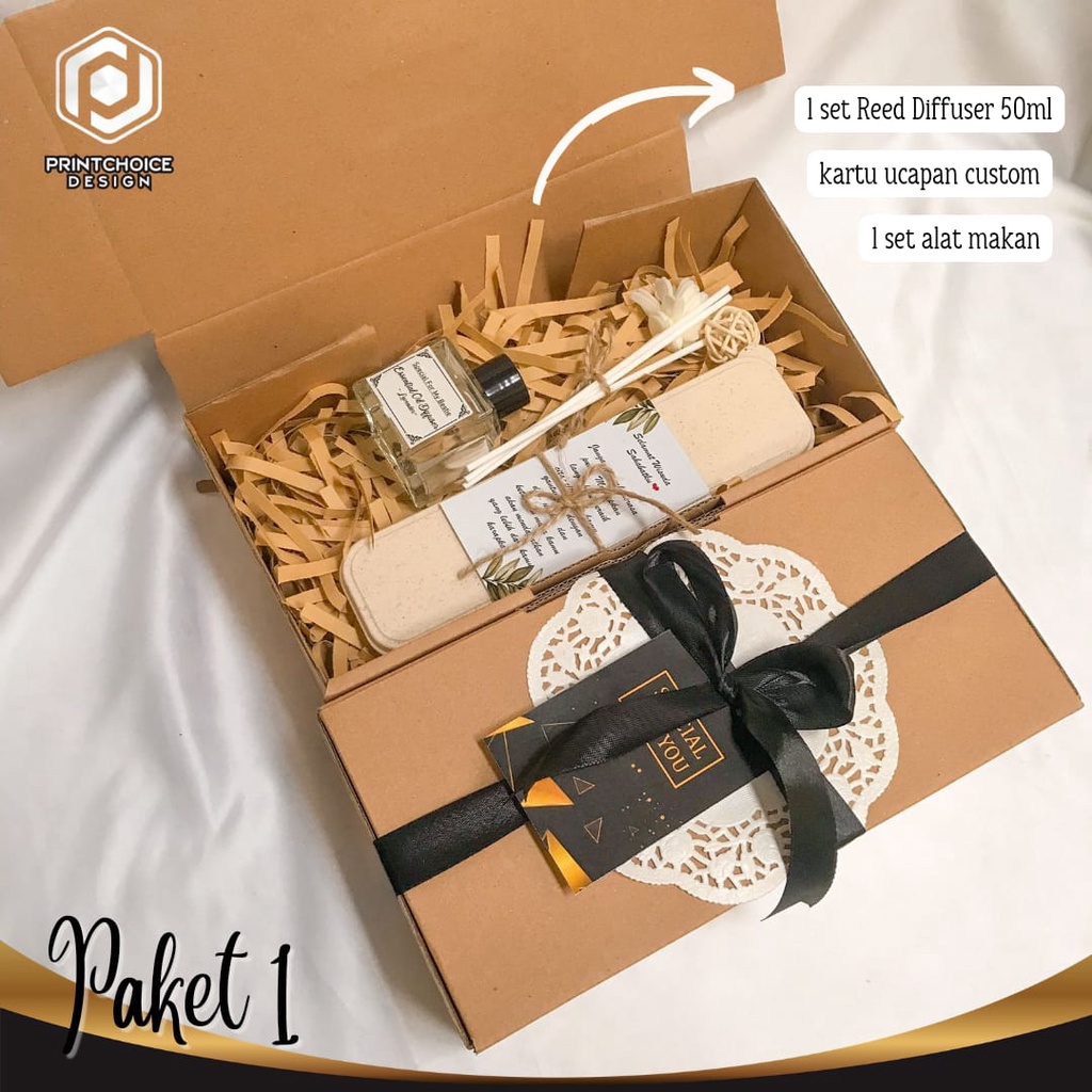 Jual Hampers Kado Gift Box Reed Diffuser | Hampers | Kado Wisuda | Kado ...
