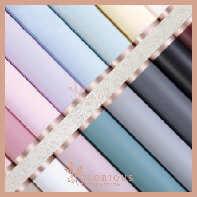 Jual Wrapping Paper Kertas Buket Bunga Gold List Kertas Cellophane ...