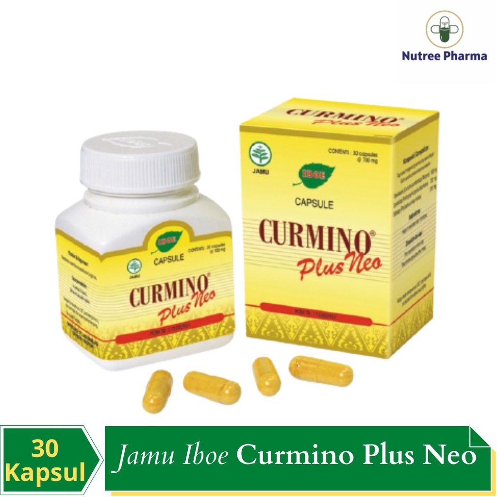 Jual Jamu Iboe Curmino 700mg Plus Neo isi 30 Kapsul ( Menjaga Fungsi ...