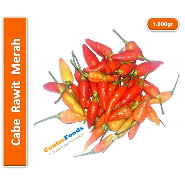 Jual Cabe Rawit Merah - Cabai Rawit Merah Java | 1.000gr [ Harga Per KG ...