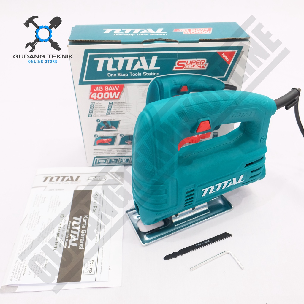 Jual Mesin Jigsaw TOTAL TS2045565 / Gergaji Kayu Jigsaw TOTAL - Mesin ...