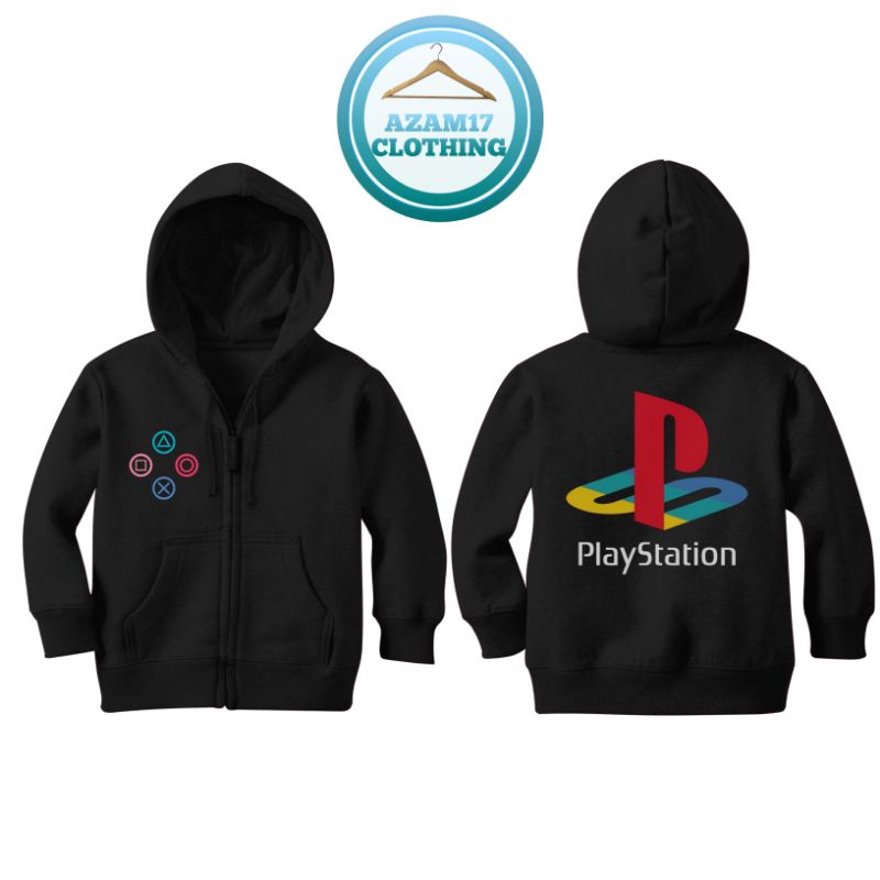 Jual JAKET HOODIE ANAK PLAYSTATION LOGO - PS 5 - GAMERS - SYMBOLS ...