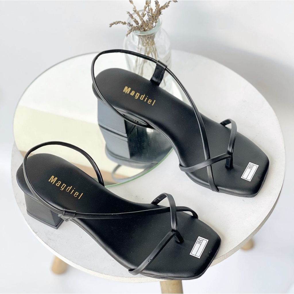 Jual Magdiel - Padova Heels Tali Wanita 5 CM | Shopee Indonesia