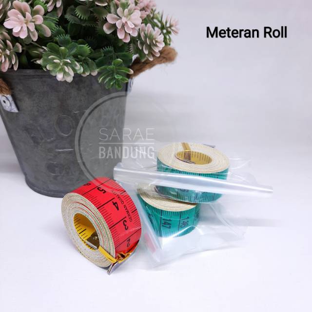 Jual Meteran Kain Roll - Panjang 150cm, Lebar 20mm | Shopee Indonesia