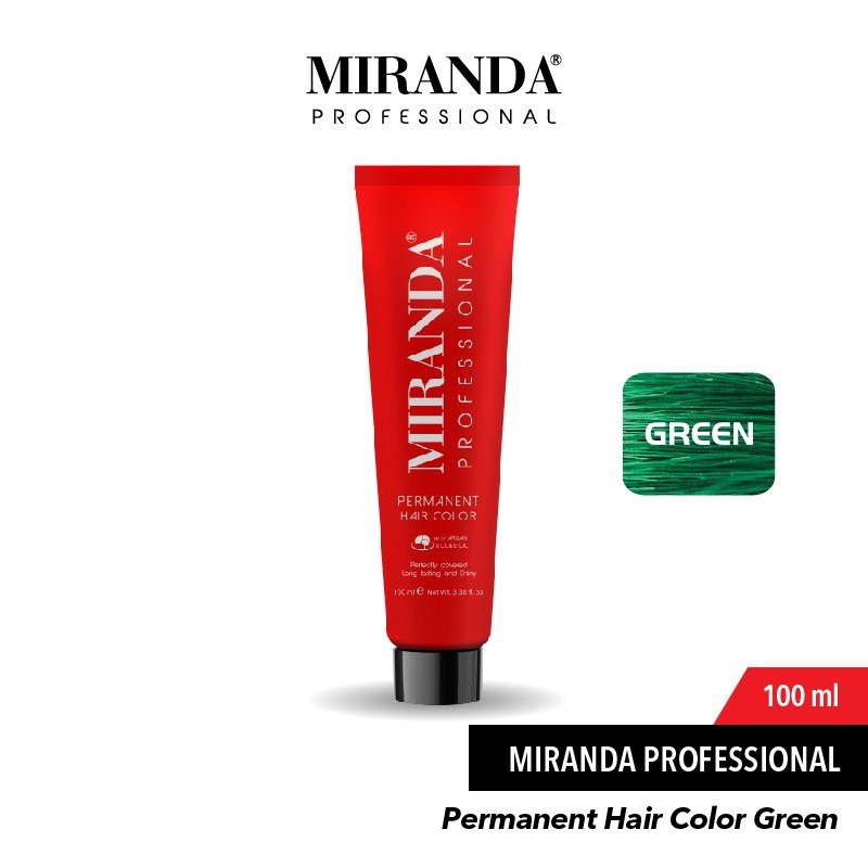 Jual Miranda Professional Permanent Hair Color Argan Oil 100ml (KEMASAN ...