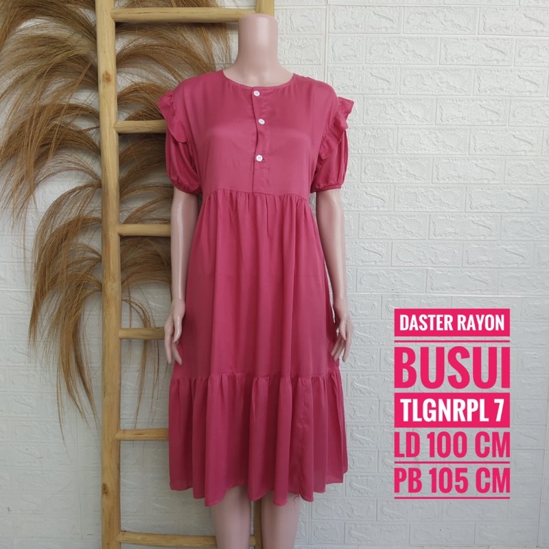 Jual *Daster Rayon Lengan Rampel (TLGNRPL) | Shopee Indonesia