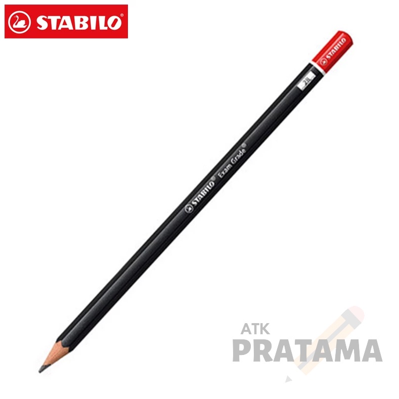 Jual STABILO PENSIL 2B HITAM EXAM GRADE Ujian ORIGINAL ATK PRATAMA ...