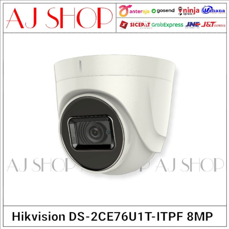 Jual Hikvision DS-2CE76U1T-ITPF Kamera CCTV 4K 8MP Turbo HD Hikvision ...