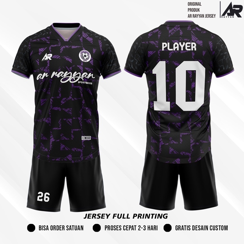 Jual Jersey Futsal Custom Full Printing Free Design (Kaos futsal /sepak ...