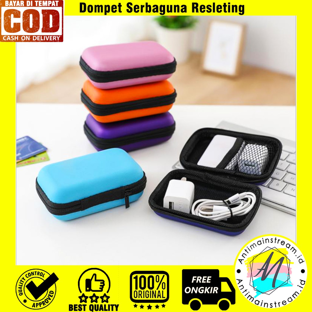 Jual DOMPET MULTIFUNGSI RESLETING | DOMPET HEADSET MURAH | Shopee Indonesia